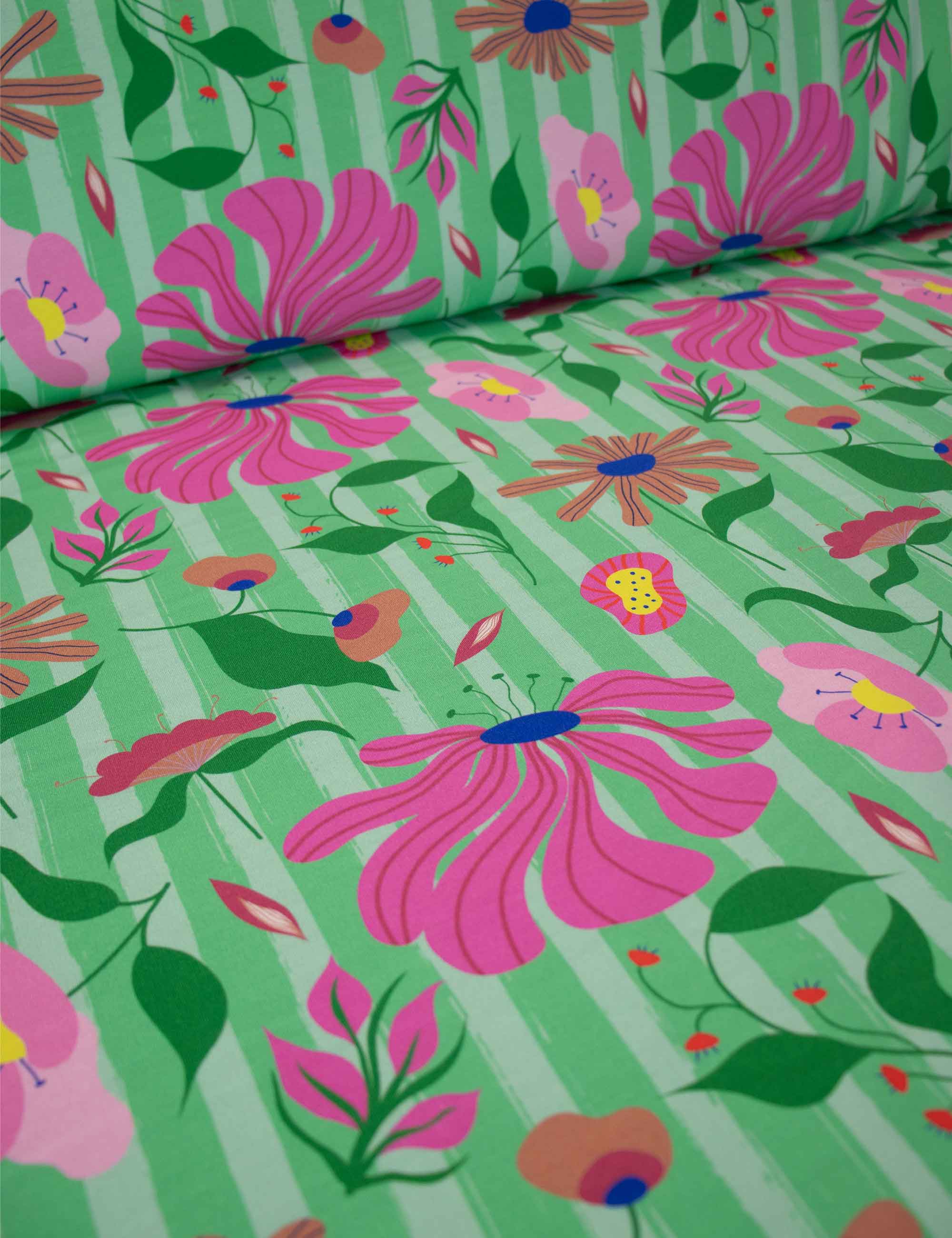 Bloom Boom Apple Pop Green French Terry kopen? | Rebel Studio