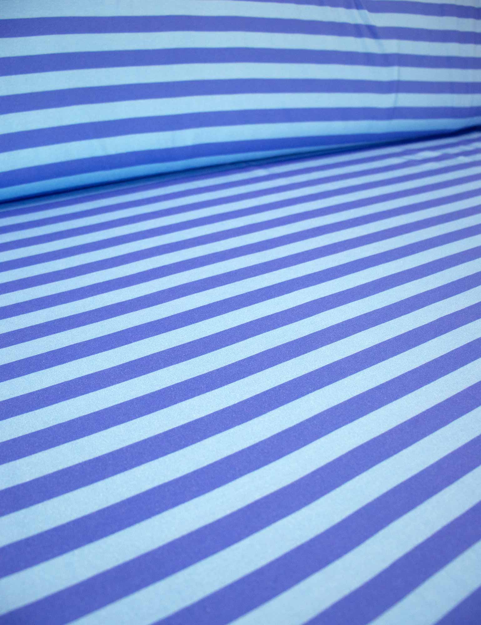 Blue Stripe 100% Katoen Jersey Kopen? | Rebel Studio