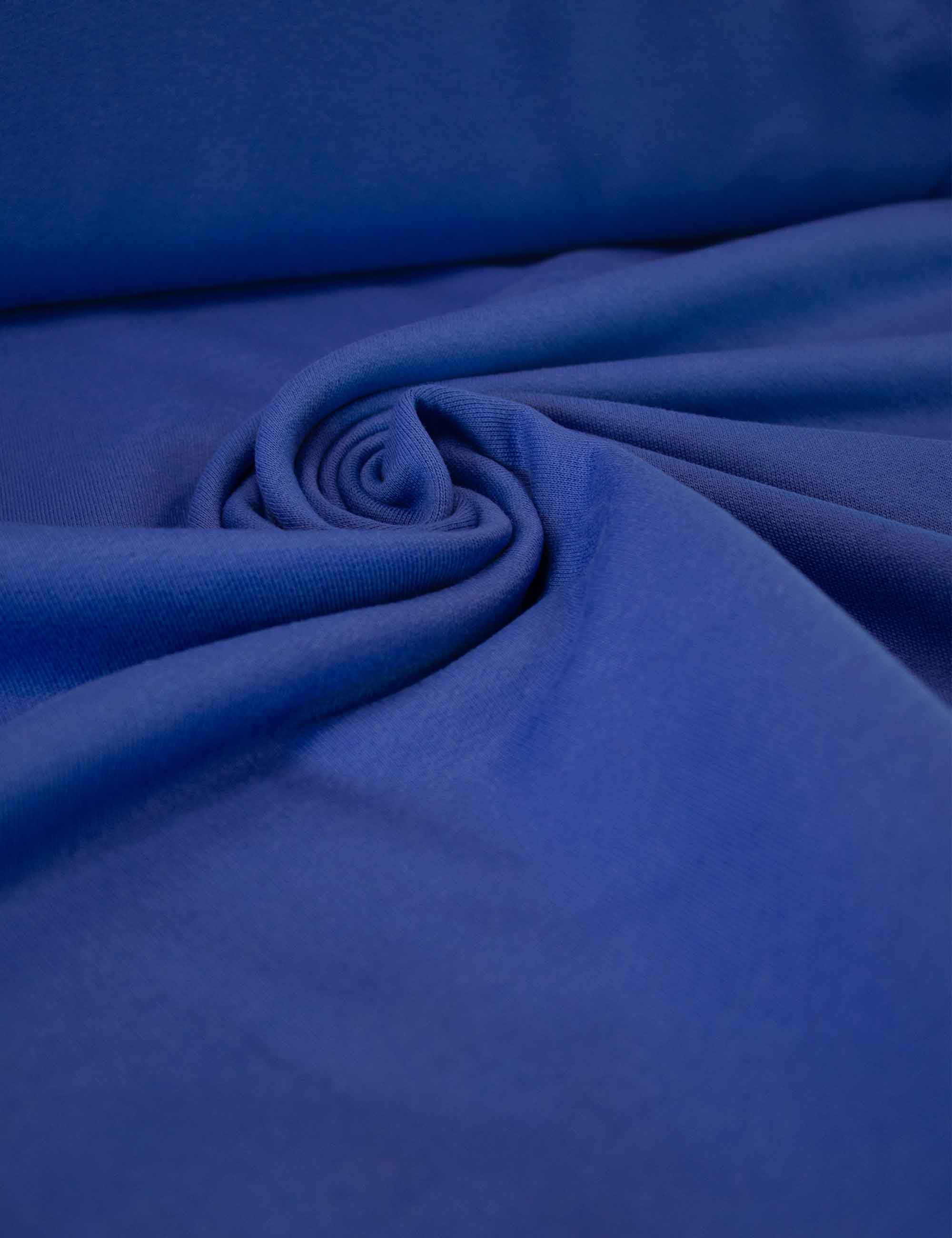 Royal Blue 100% katoen French Terry kopen? | Rebel Studio